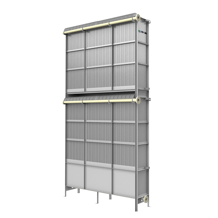 Kubota MBR Double-stacked Flat Membrane Modulem for Sewage Treatment ...